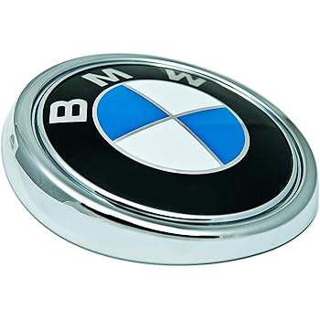 BMW Genuine Logo Roundel Rear Boot/Trunk Lid Badge 51147196559: Amazon ...