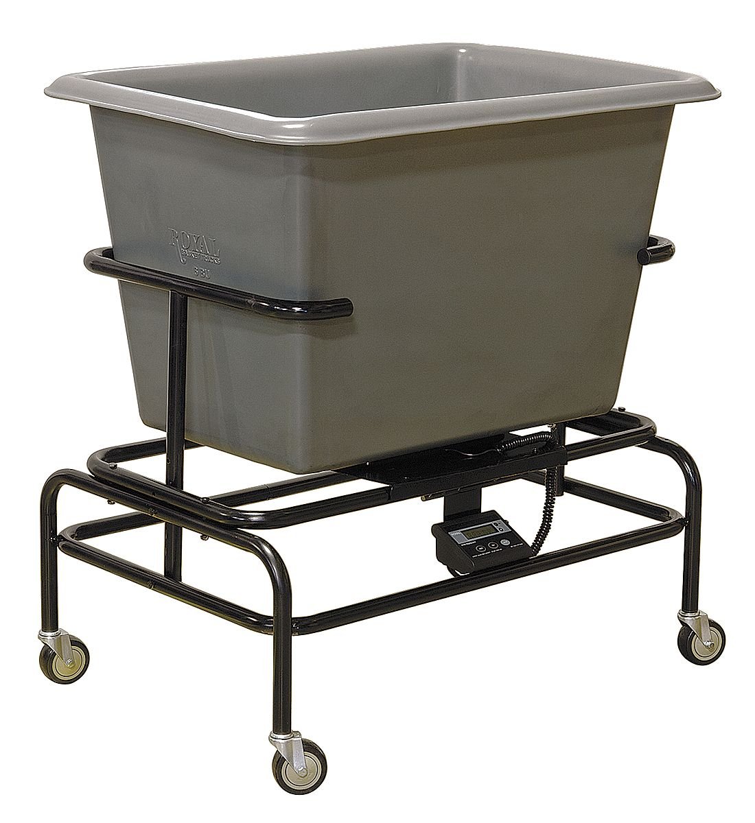 Amazon.com: Poly Scale Cart, 6 Bu, Gray : Office Products