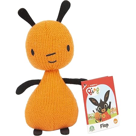 Bing - Peluche 19CM circa, personaggio Flop, soffice e imbottito da ...