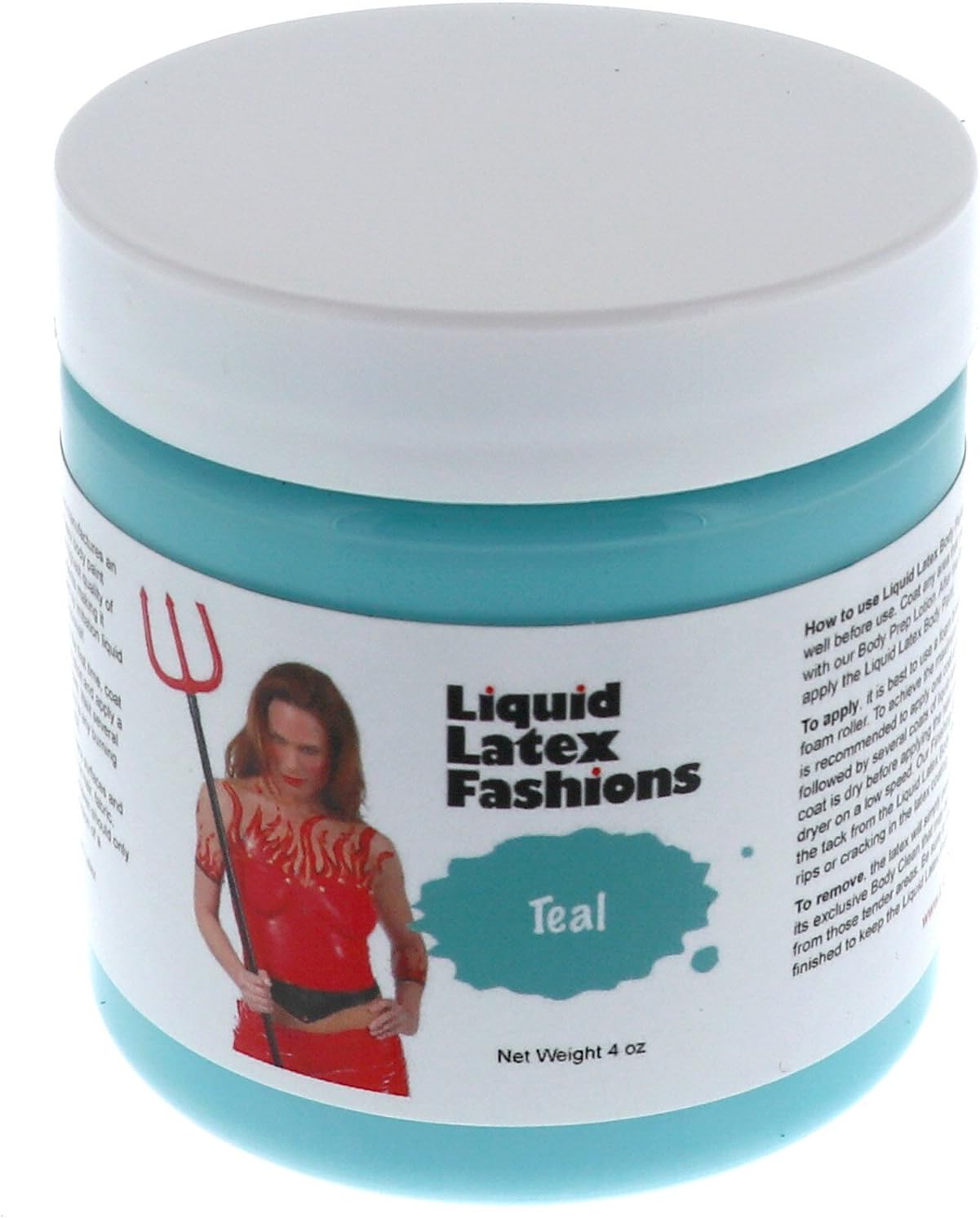Amazon.com : Liquid Latex Fashions Ammonia Free Liquid Latex Body Paint ...