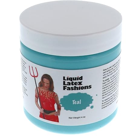 Amazon.com: Liquid Latex Fashions Blue Body Paint for Adults and Kids ...