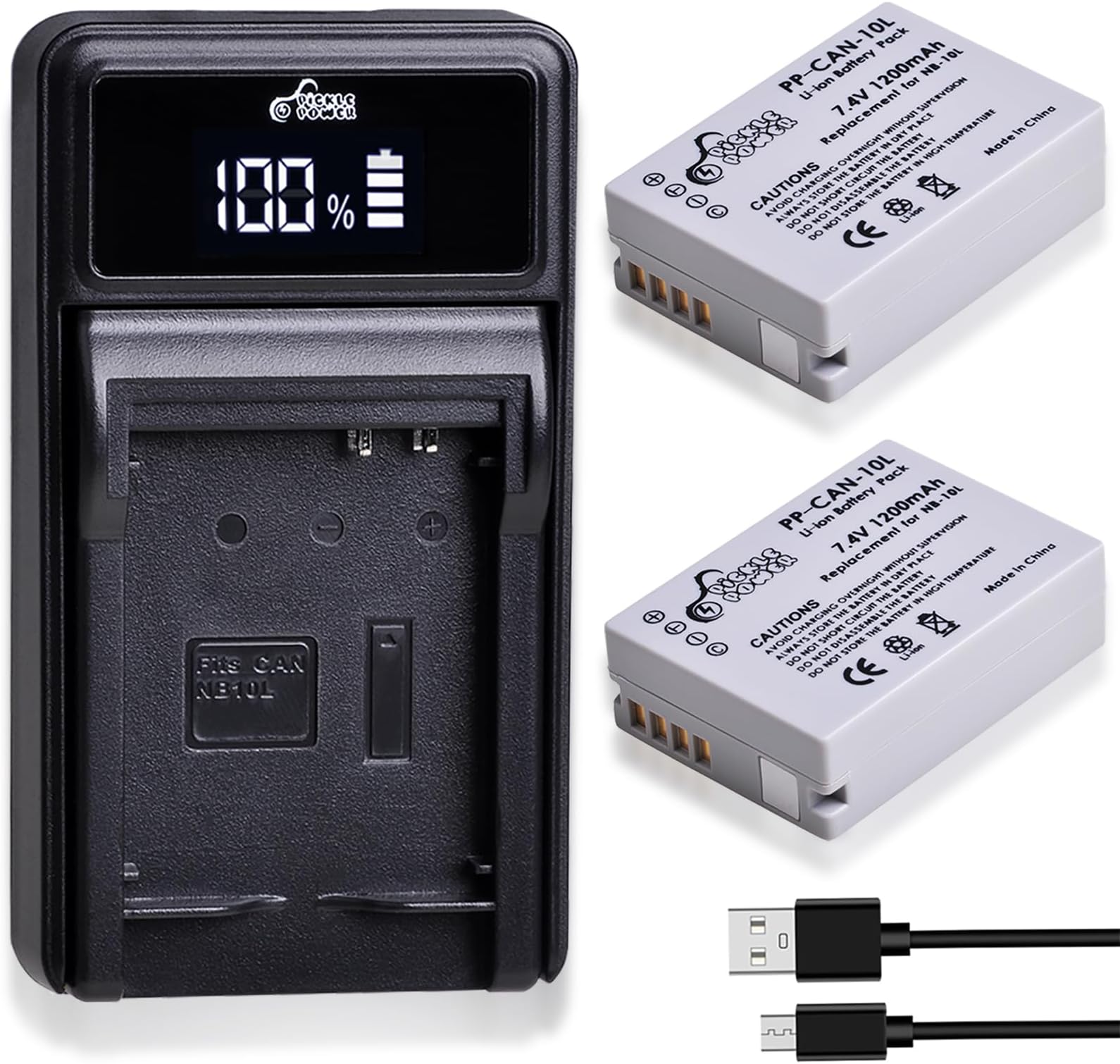 Amazon.com : BM Premium NB-10L Battery and Charger Kit for Canon ...