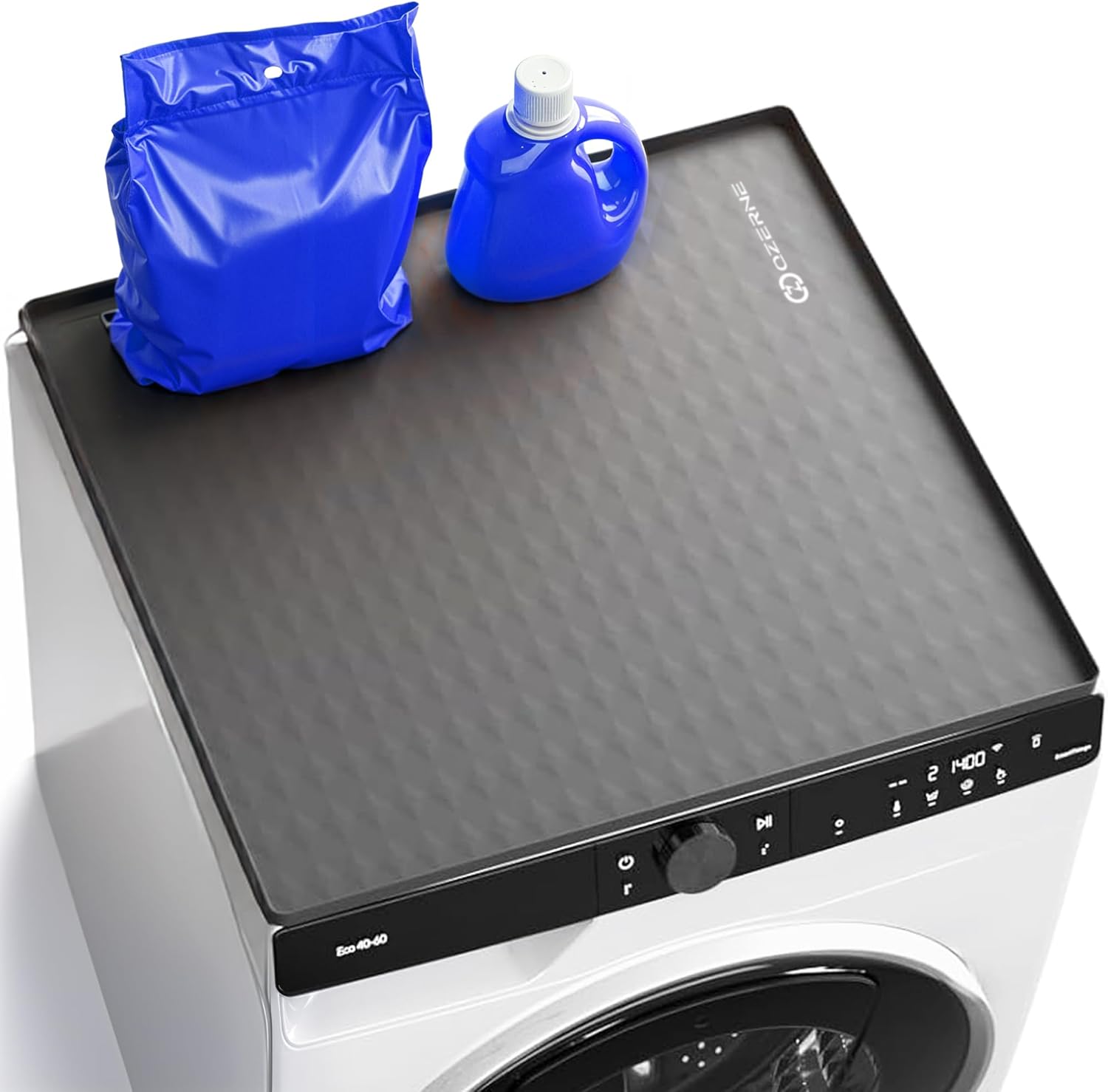 OZERNE 60×60 cm Washer and Dryer Top Protector Mat, Foldable Non-Slip ...