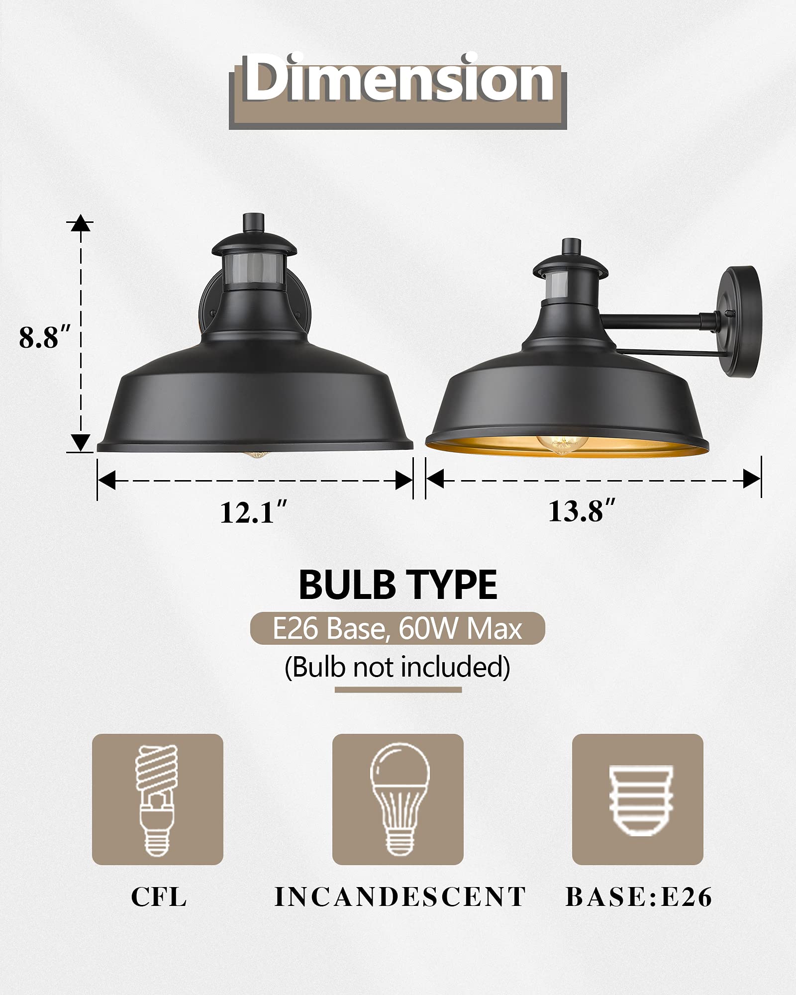 Farm Sensor Light Fixture Solar Lights – Solar Verde