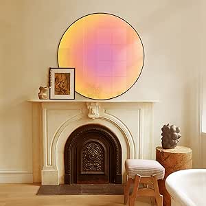 Amazon.com: PexFix 32 Inch Round Mirror Circle Mirror Wall Decor Mirror ...