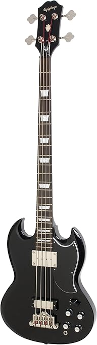 Epiphone EB-3 Bass Ebony - 4-String Electric Bass : Amazon.co.uk ...