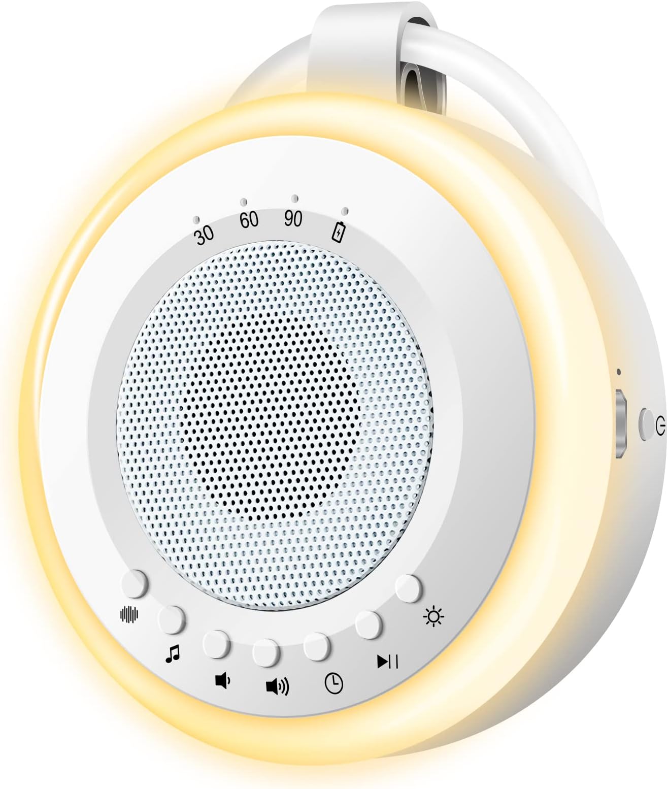 Amazon.com: Easy@Home White Noise Sound Machine: Portable 2 in 1 ...