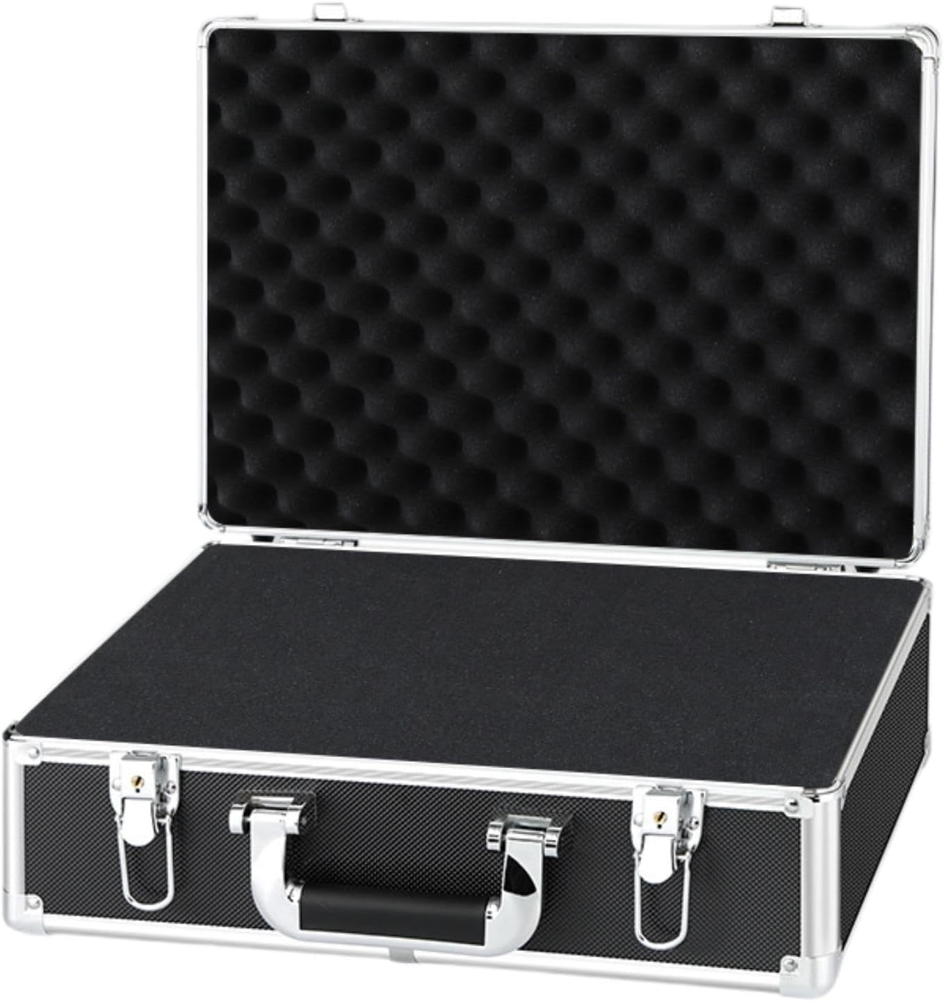 Amagogo Portable Locking Storage Case Aluminum Hard Case Lightweight ...