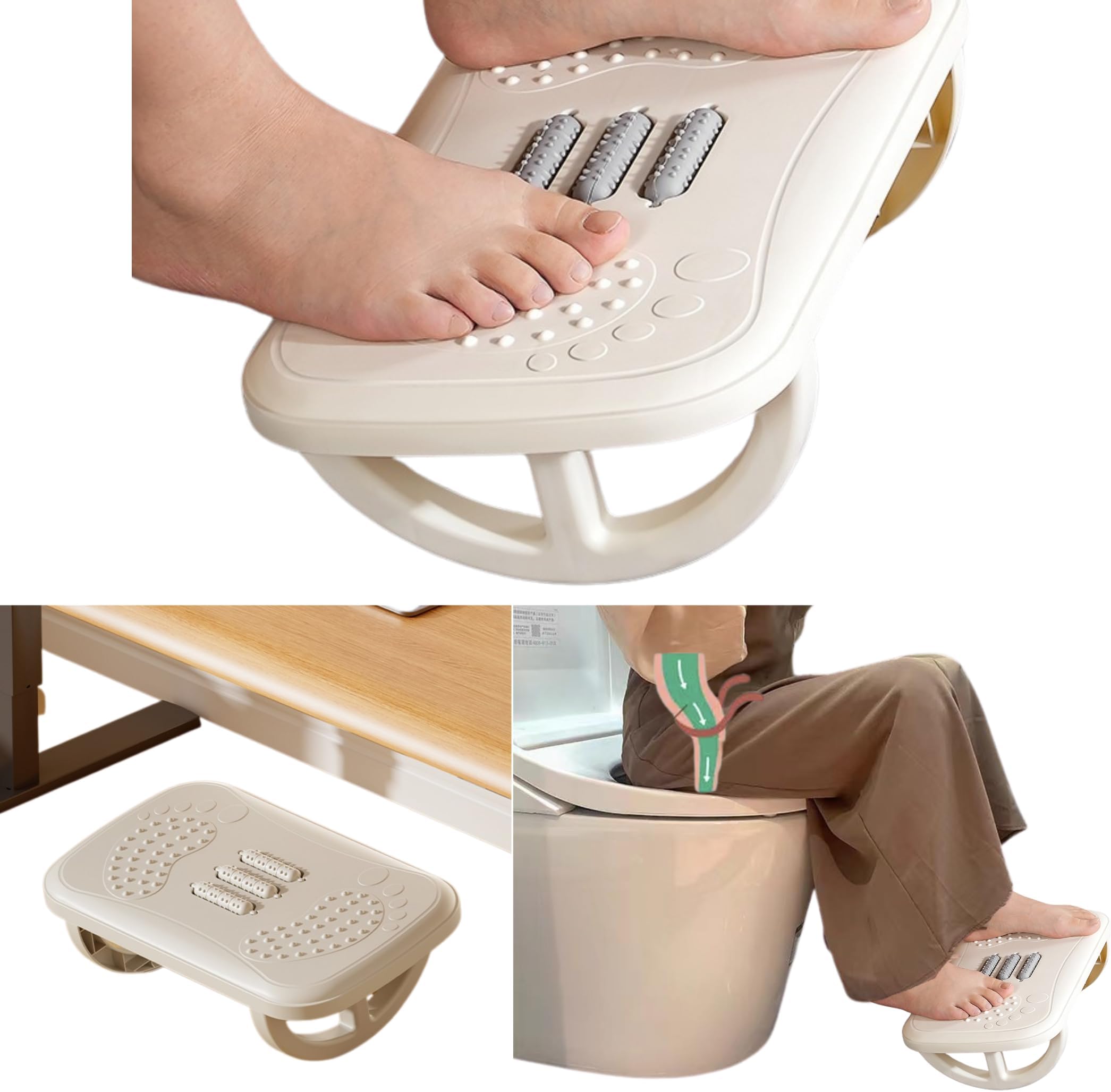 Amazon.com: CZZXI Rocking Foot Rest for Under Desk At Work, Comfortable ...