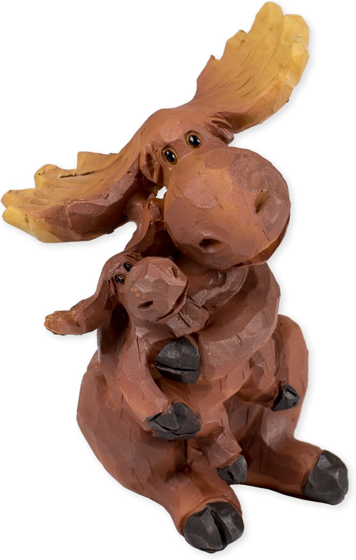 Amazon.com: Slifka Sales Company Hugging Moose Pair 4 x 2.5 x 5 Inch ...