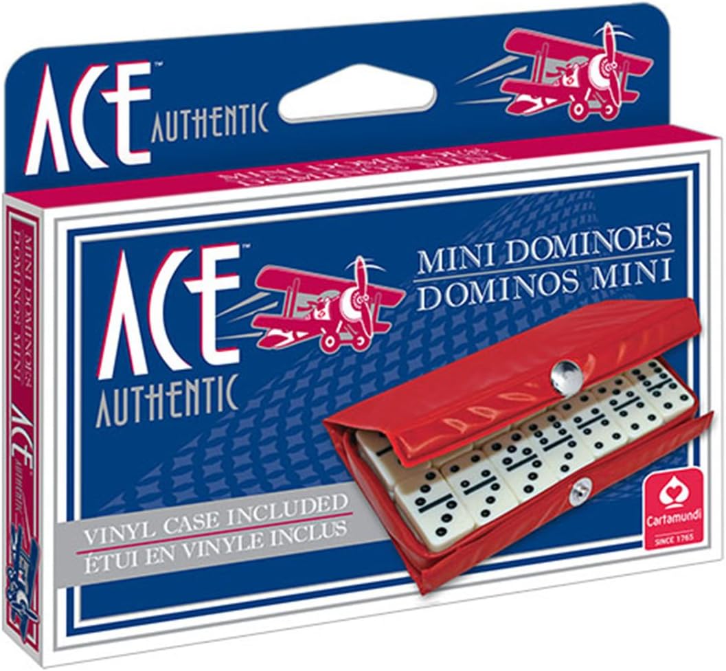 Amazon.com: Cartamundi USA Ace Mini Dominoes : Toys & Games