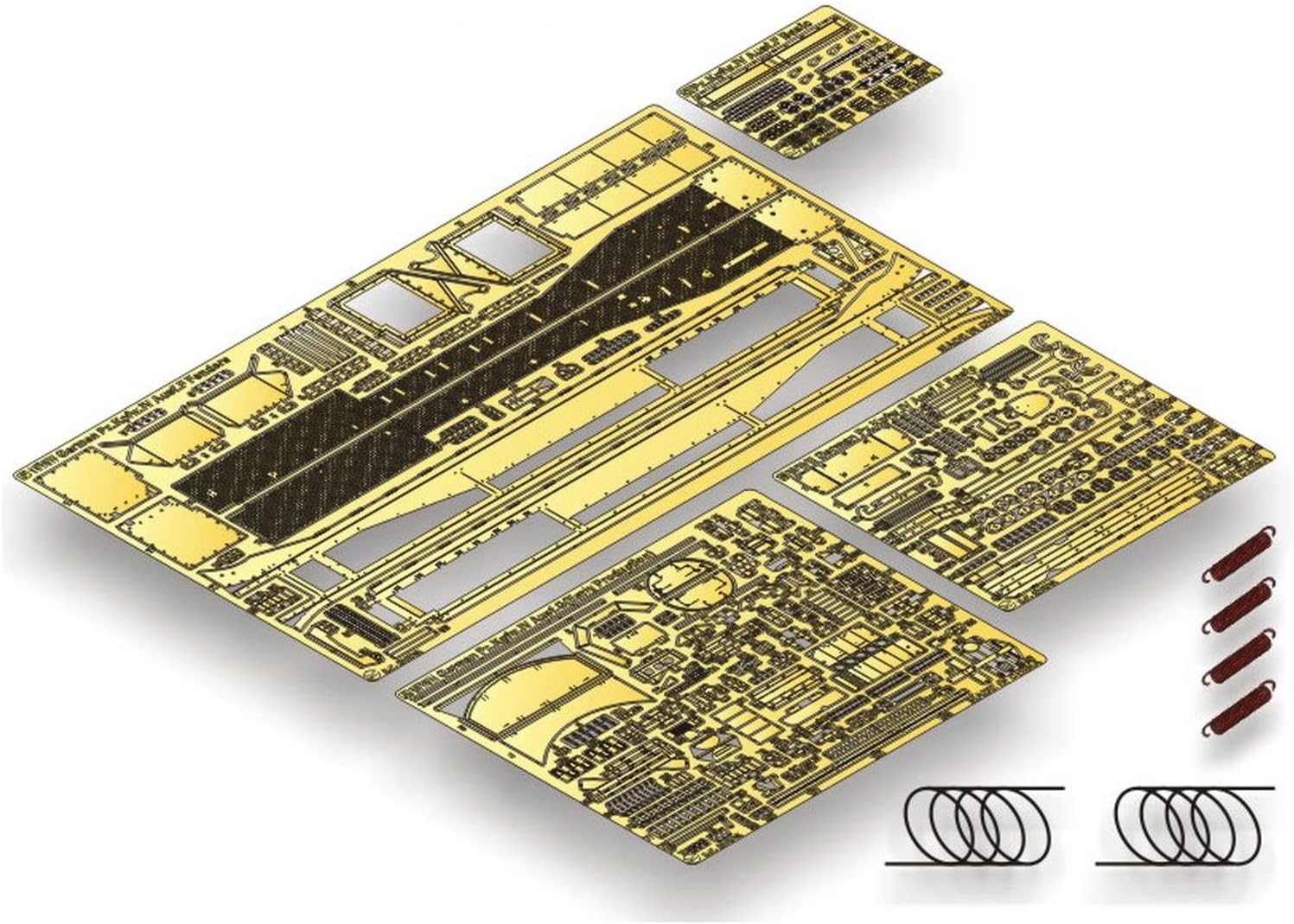 Amazon.com: Ety Model E35-308 1/35 WWII German Army No. 4 Tank G Type ...