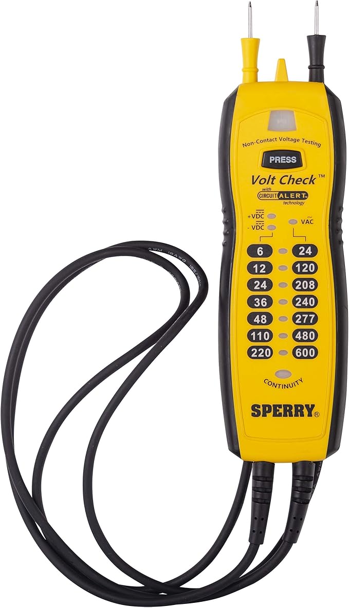 Sperry Instruments VC61000 Volt Check Voltage and Continuity Tester ...