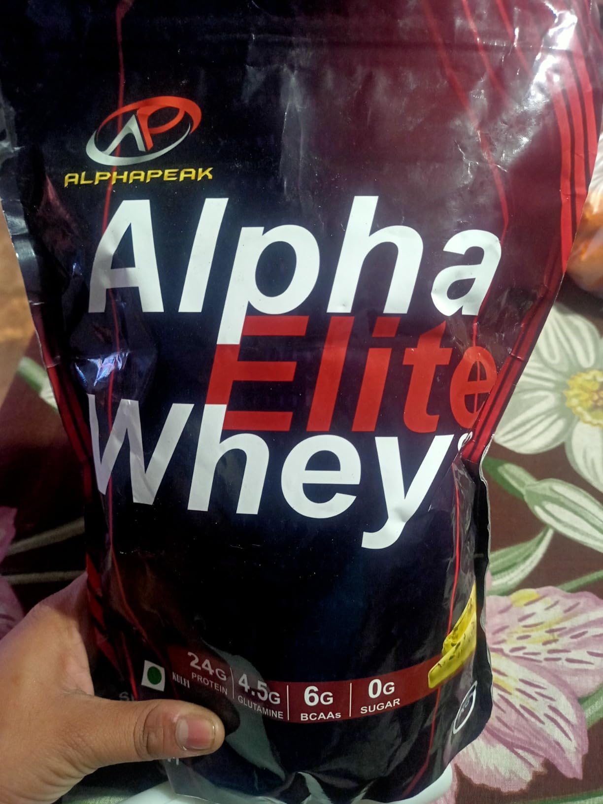 Alphapeak ALPHA ELITE 80% WHEY Protein serving with Digestive Enzymes ...
