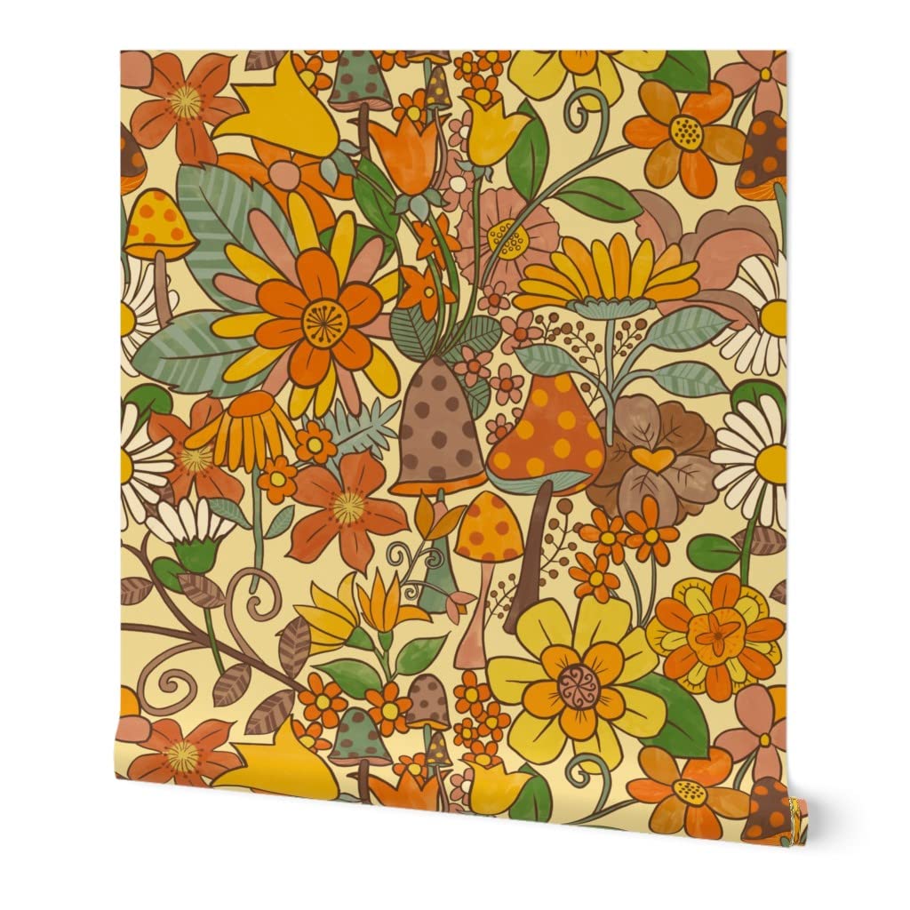 Groovy Flower Background