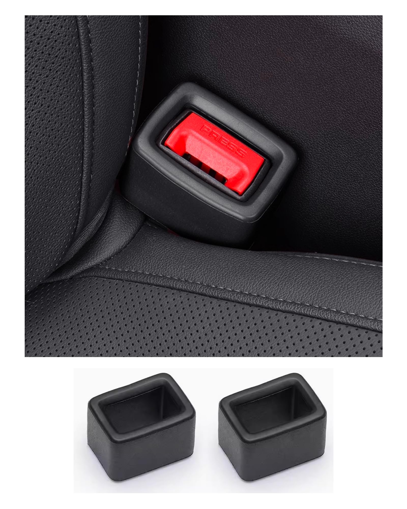 Amazon | 2セット 黒色 バックルホルダー スバル レガシィアウトバック BT5/BT9型 レヴォーグ VN5系 ソルテラ XEAM10X/YEAM15X型 BRZ(ZD8型 ...