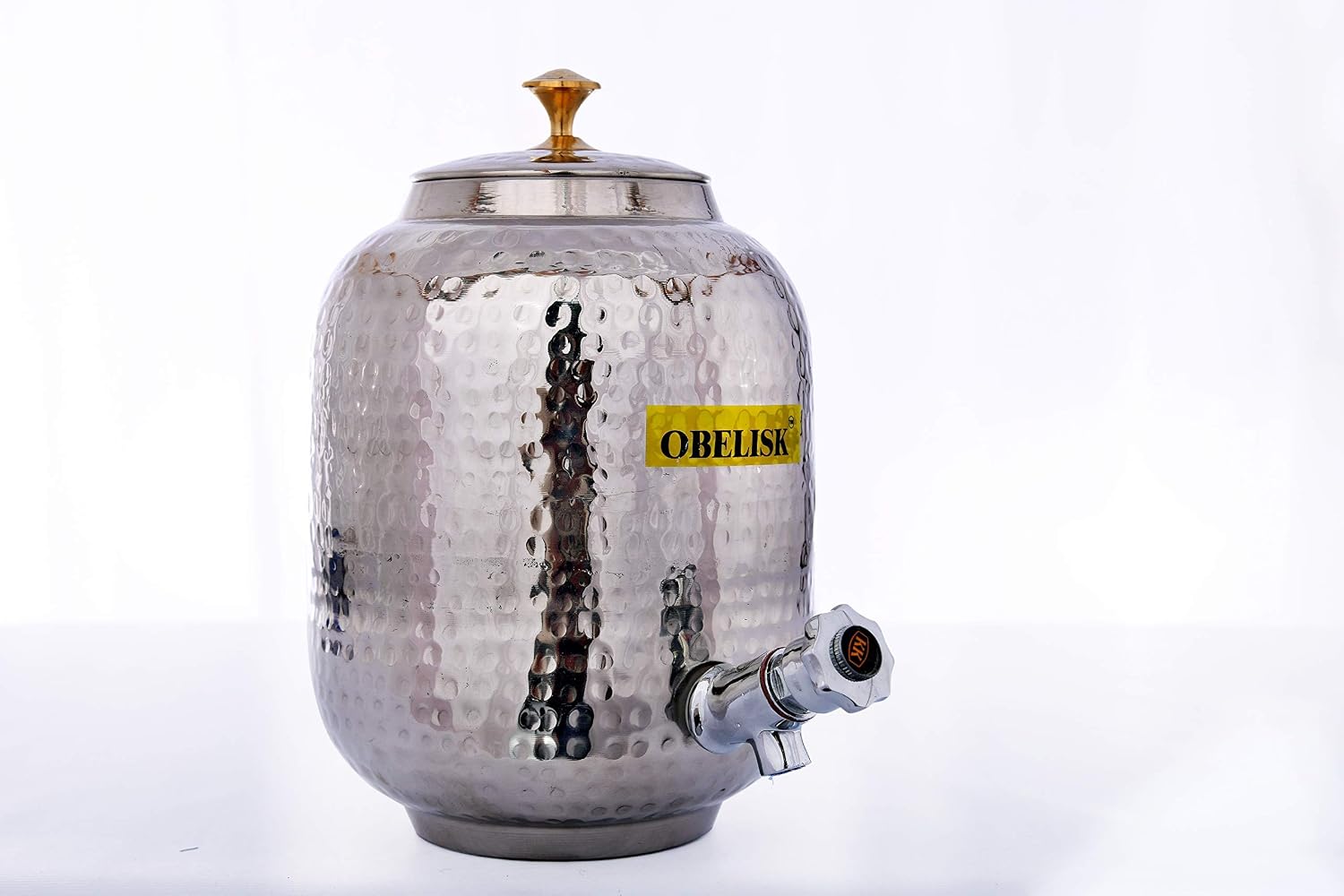 Obelisk Pure Copper Tank/Matka with Outside Steel Coating Best Heavy ...