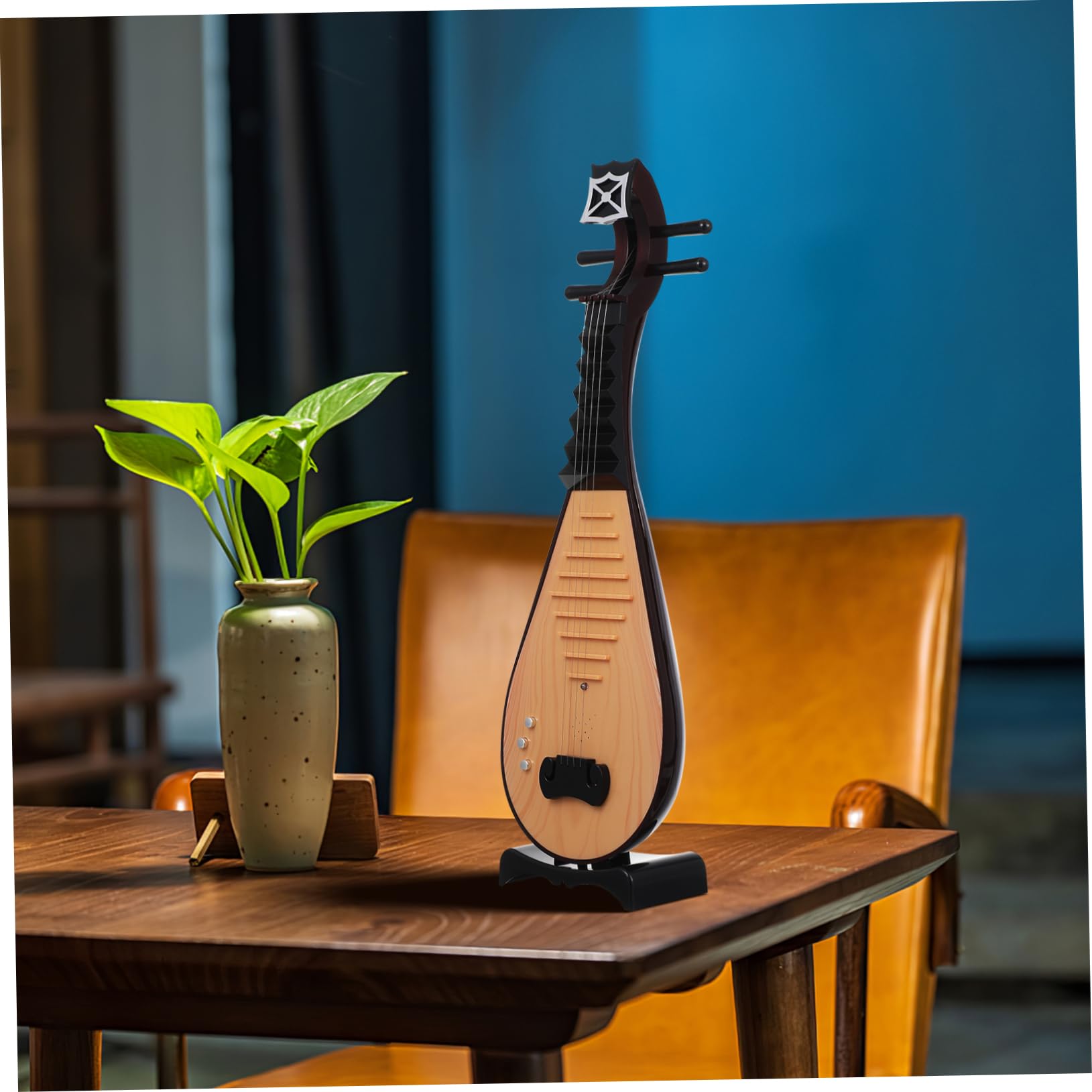 Vintage Photo Prop Chinese Lute Model - Realistic For Photography And ...