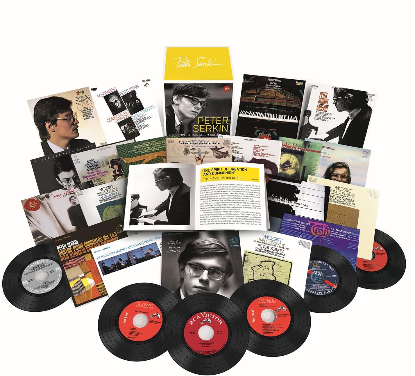 Peter Serkin - The Complete Rca Album Collection: Peter Serkin: Amazon ...