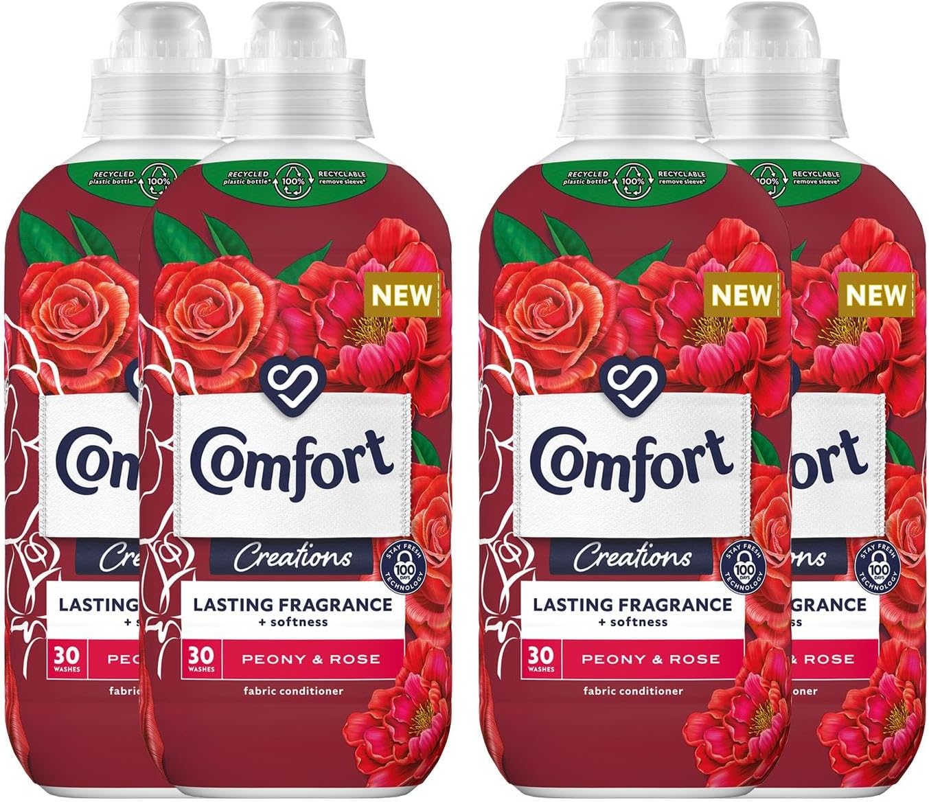 Comfort Creation Concentrated Fabric Conditioner with 100 Days of Long ...