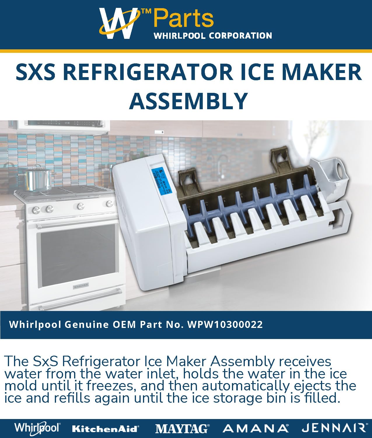 Whirlpool Refrigerator Ice Maker Refrigerator Ice Maker Replacement