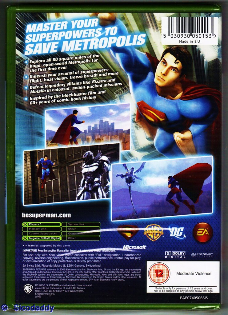 Superman Returns Xbox Kikizo | News: Hands On: Superman Returns