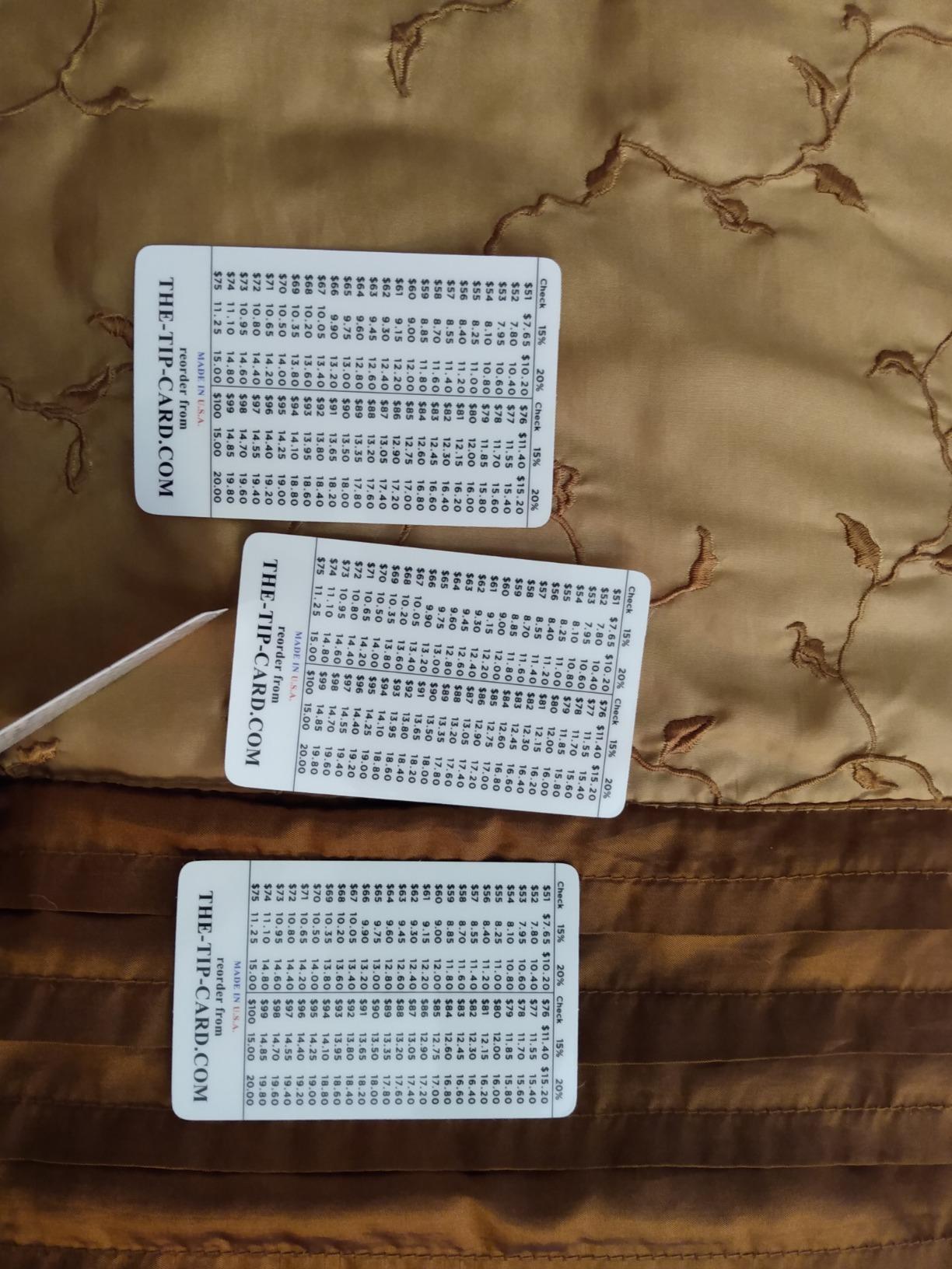 Amazon.com: Libertyhill Pocket Tip Table Card Wallet Saver Easy Flex ...