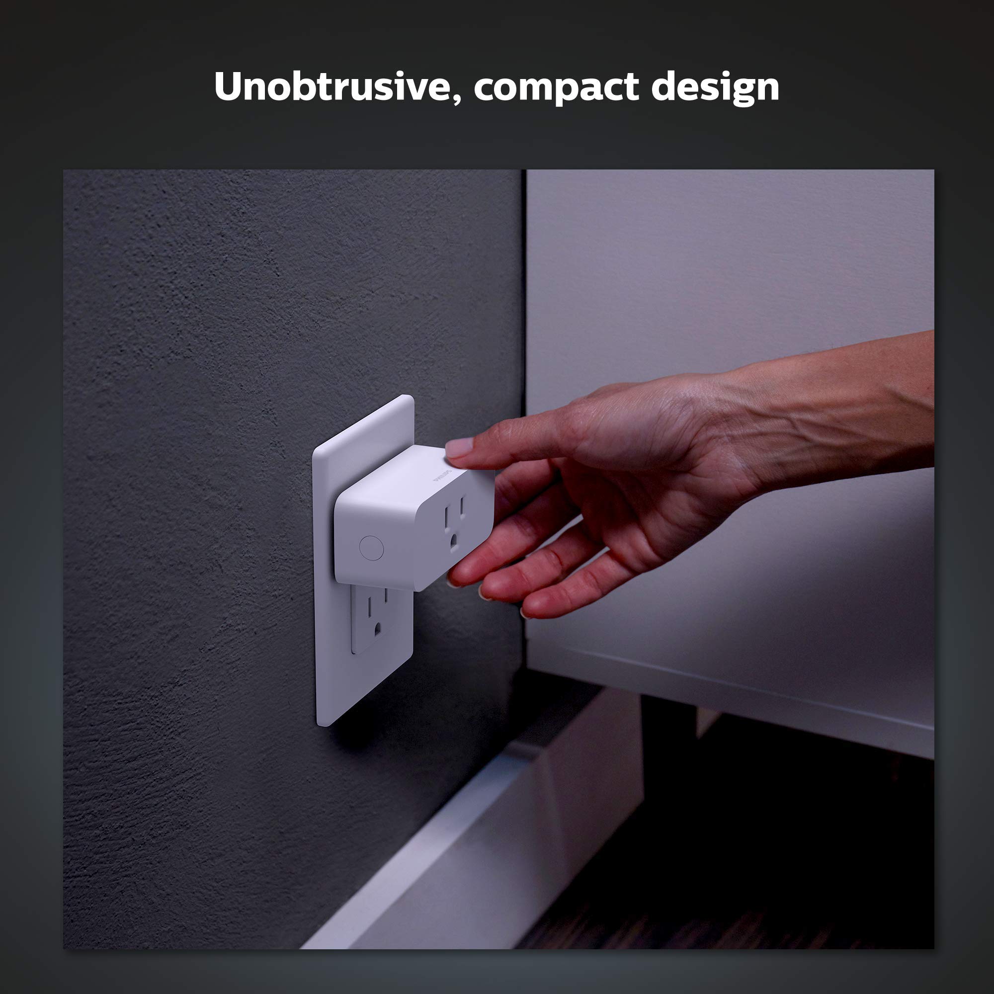 Snapklik.com : Philips Hue Smart Plug, White - 2 Pack - Turns Any Light ...