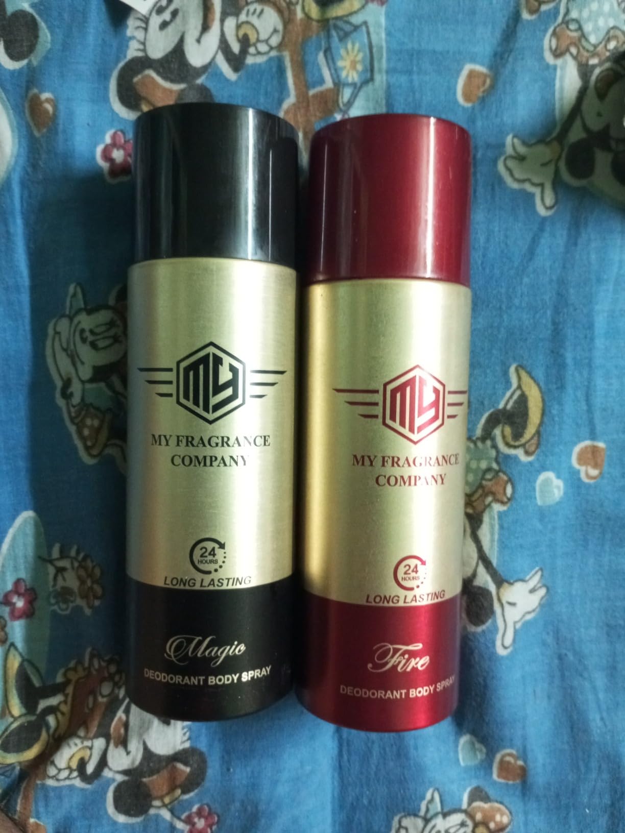 Buy My Fragrance Original Fire Or Magic Deodorant Set For Men 165ml Each (Combo Of 2) Online at ...