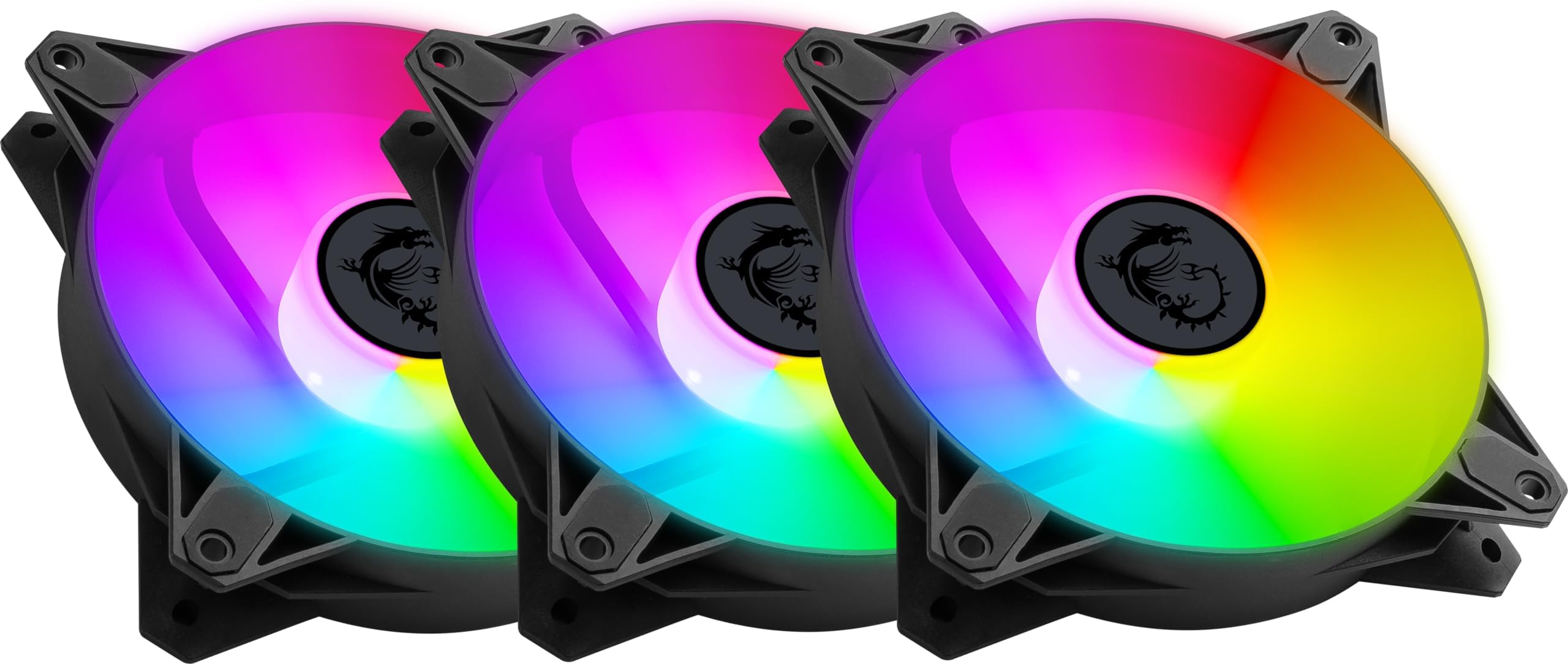 Amazon.com: MSI MPG F120 ARGB-3B - 1200 RPM, 120mm, Anit-Vibration ARGB ...