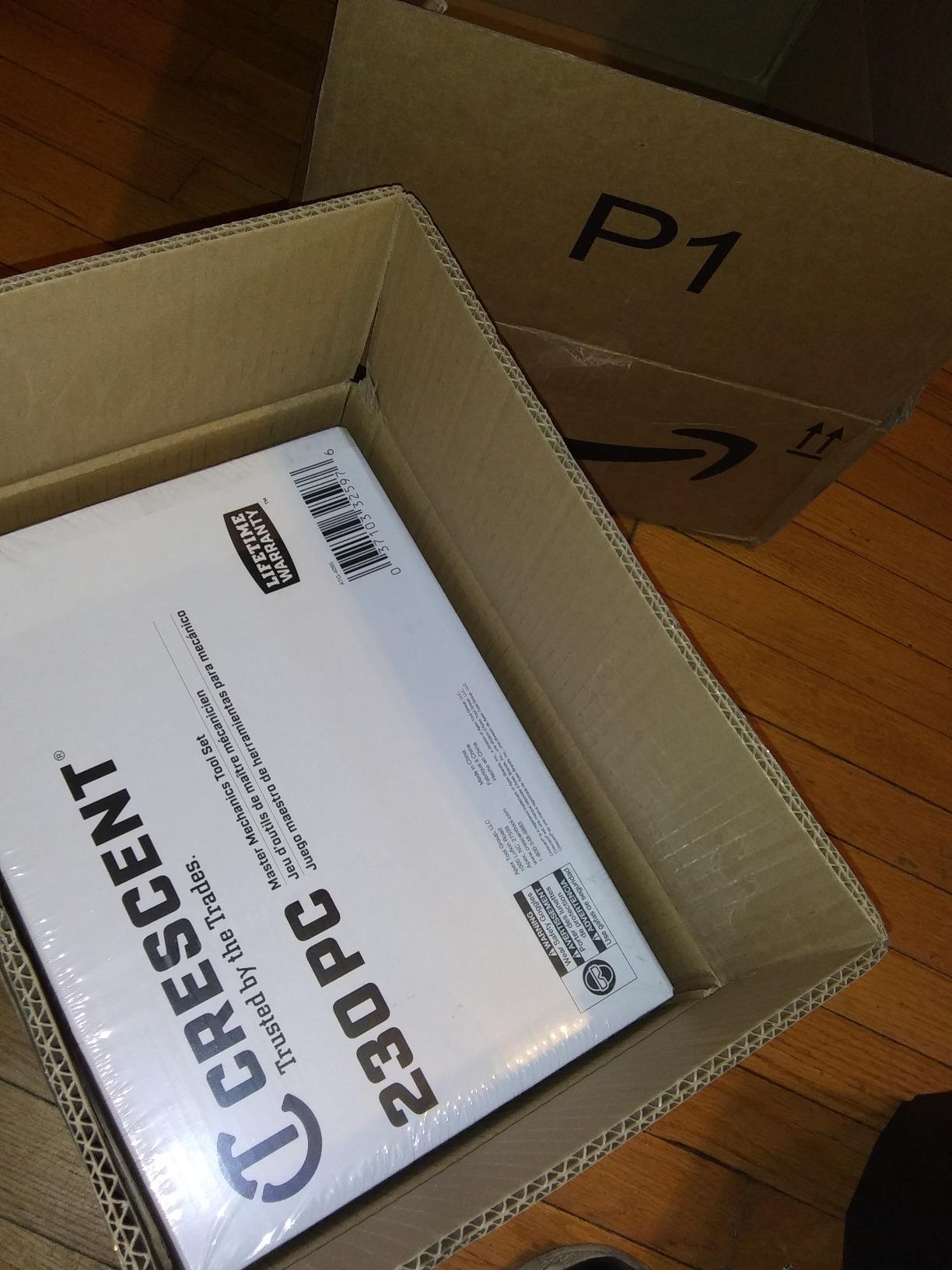 Amazon.com: Crescent CTK230 230pc Master Mechanics Tool Set in Full ...