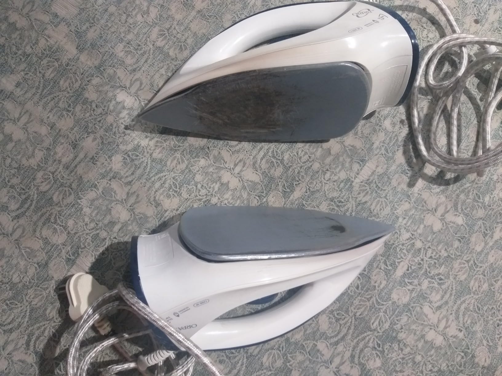 Buy Orpat OEI 187 1200-Watt Dry Iron (White and Blue) Online at Low ...