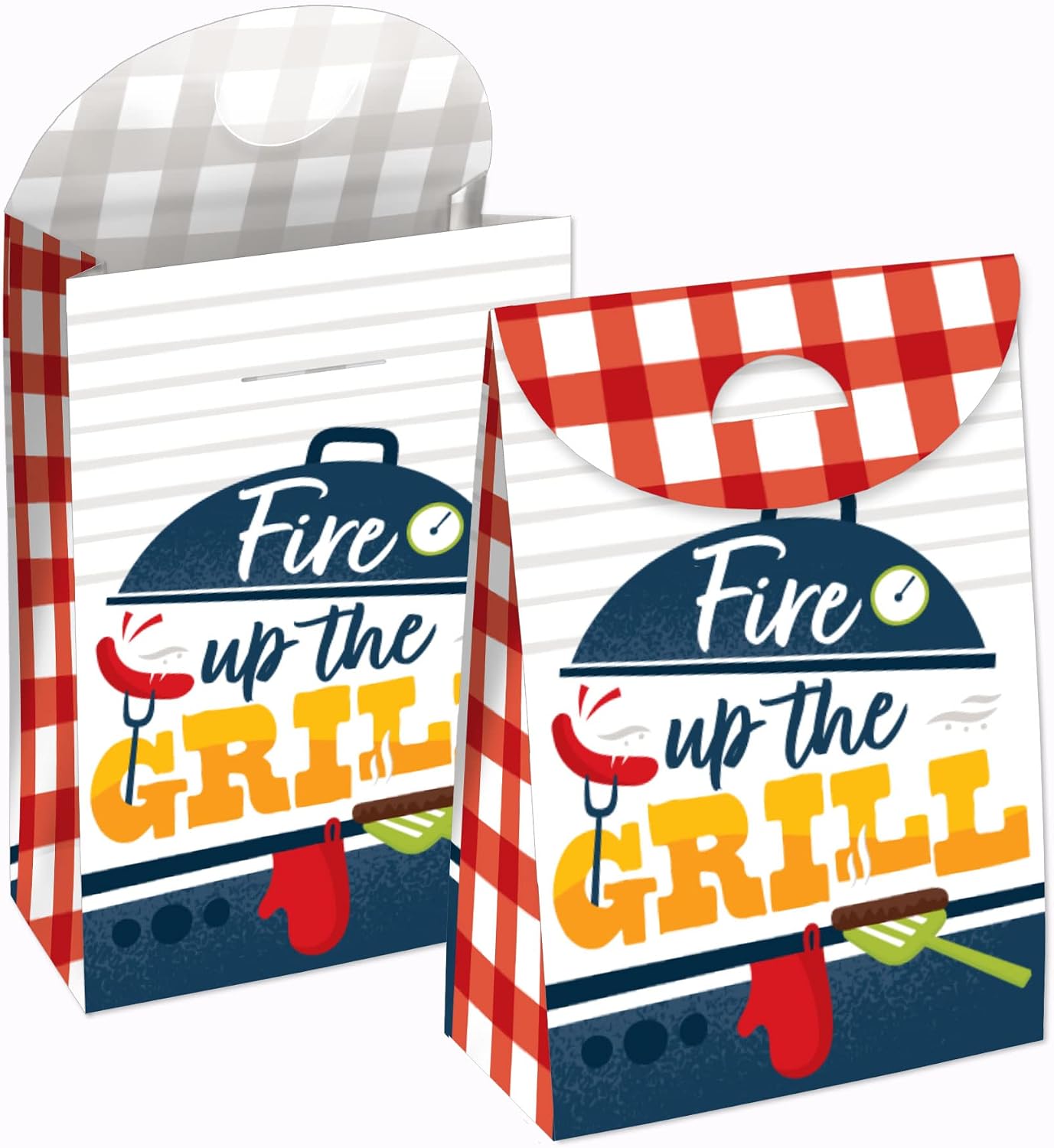 Amazon.com: Big Dot of Happiness Fire Up the Grill - Summer BBQ Picnic ...