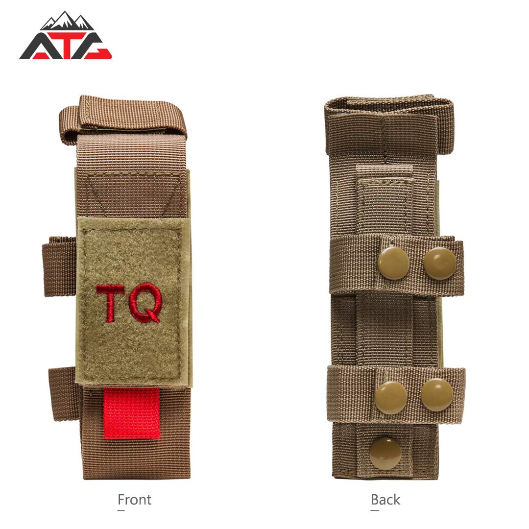 Snapklik.com : Tactical Tourniquet & Trauma Medical Shear Pouch MOLLE PALS Duty Belt Loop EMT EMS