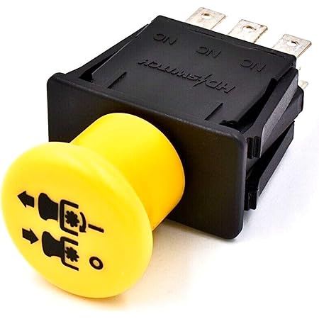 Amazon.com : HD Switch 10 AMP Upgrade Blade Clutch PTO Switch Replaces ...