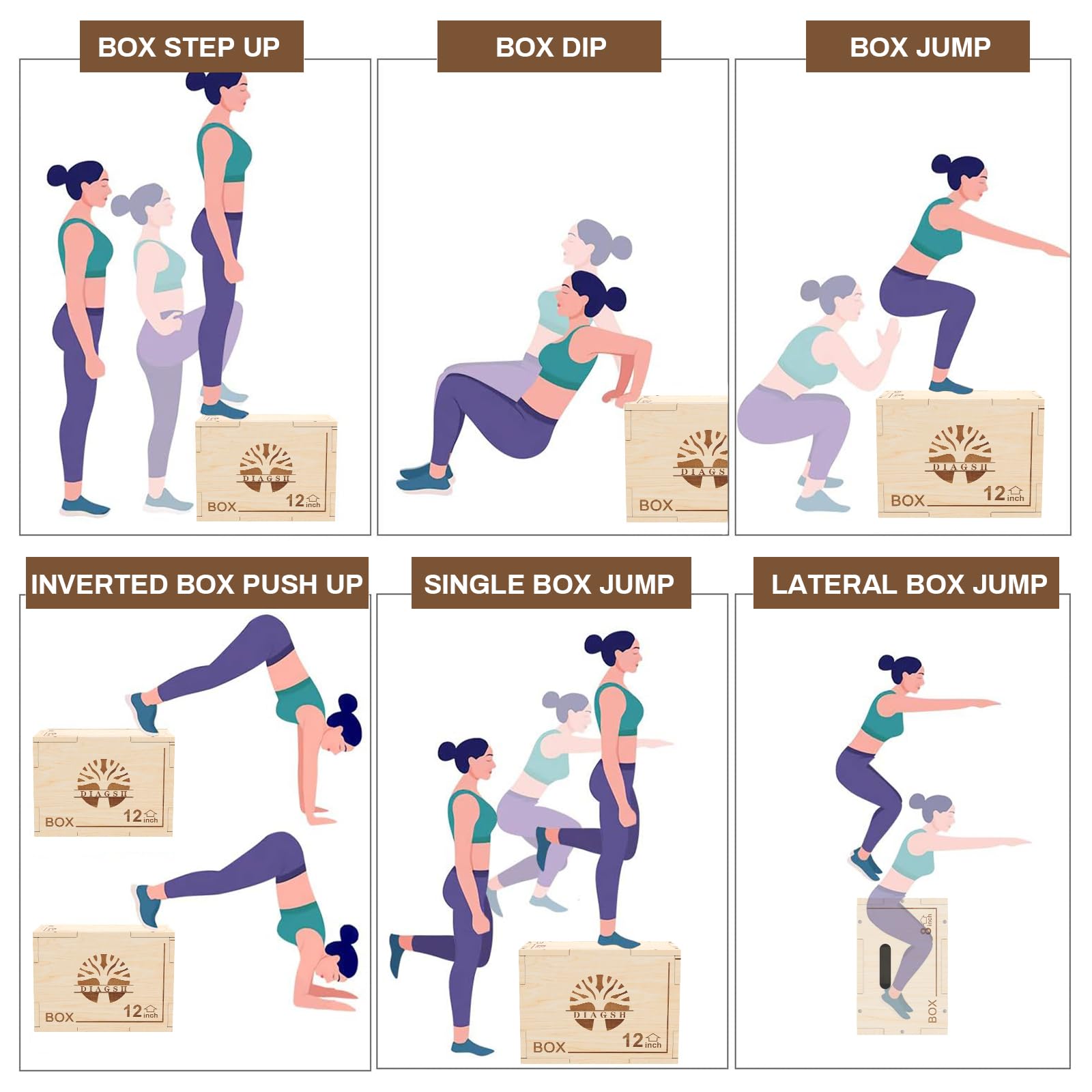 Plyo Box, plataforma de salto... - B0DMRZ6VRG | Encarguelo.com