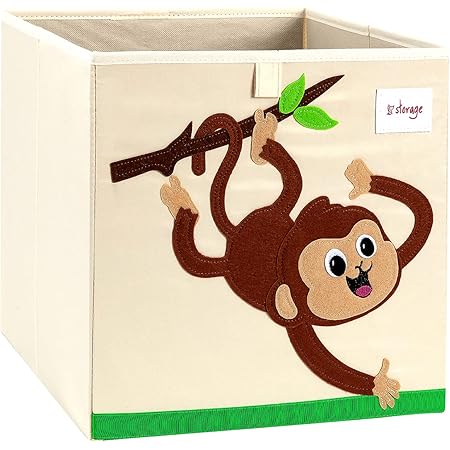 Amazon.com: SITAKE 2 Pcs Foldable Animal Toy Storage Box/Bin/Cube ...