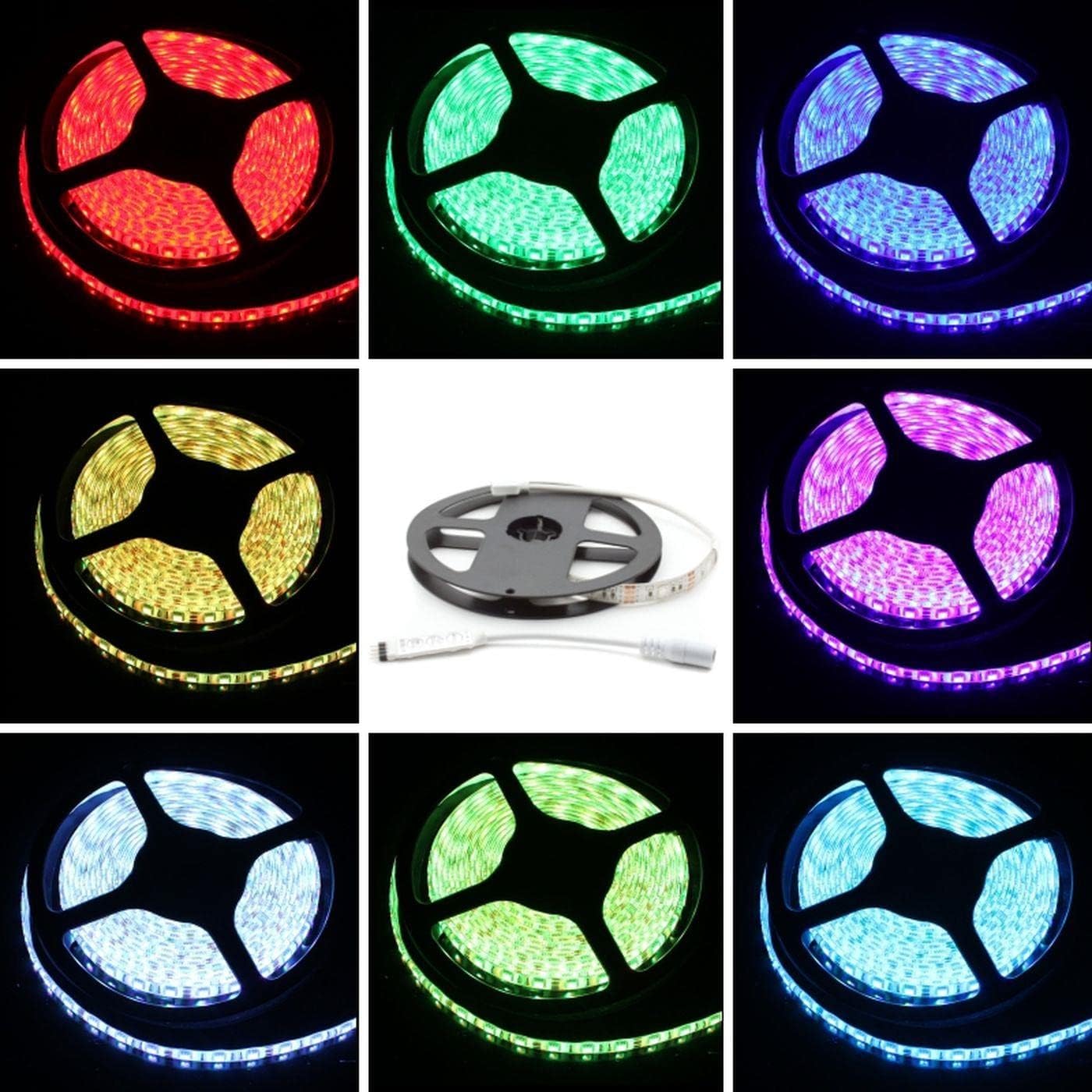 Lumonic LED Strip 0,3m RGB LED strip 5V IP65 9LEDs 30 LED/m SMD5050 I ...