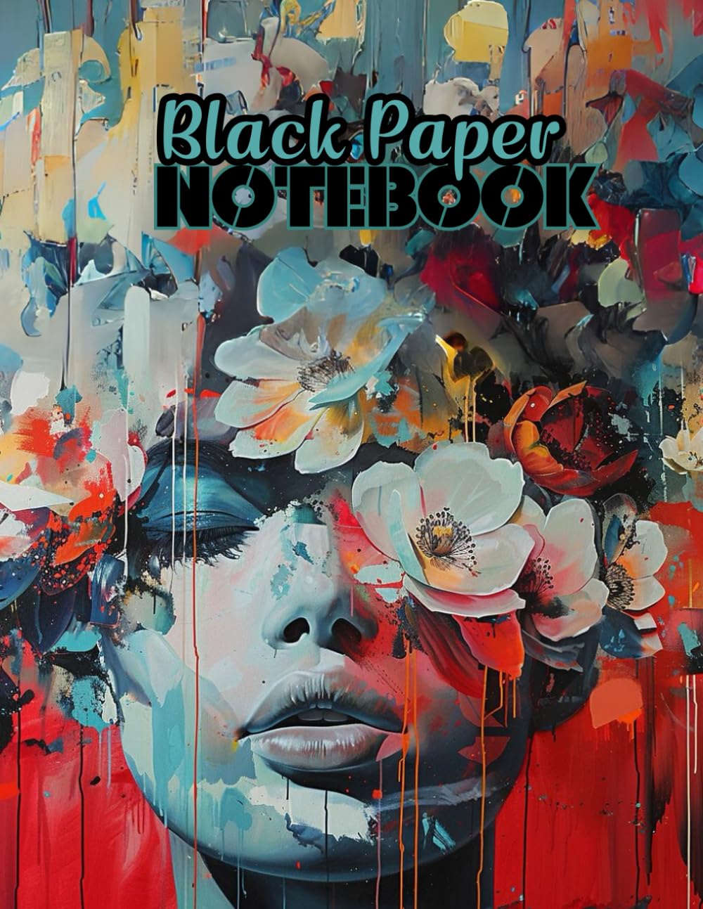 Black Paper Notebook For Gel Pens: Black Paper Notebook For Use With ...