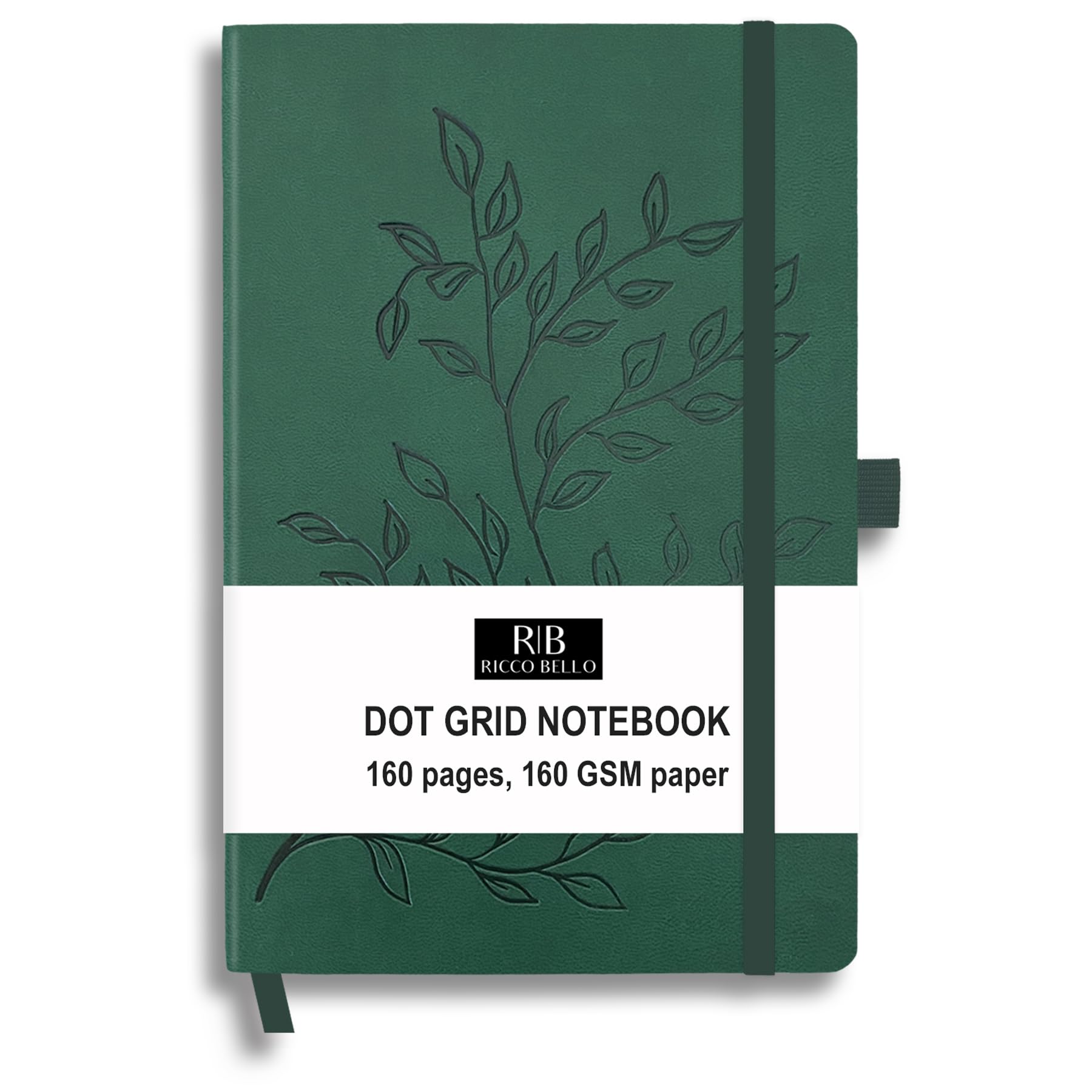 Amazon.com : RICCO BELLO Hardcover Dot Grid Bullet Style Journal ...