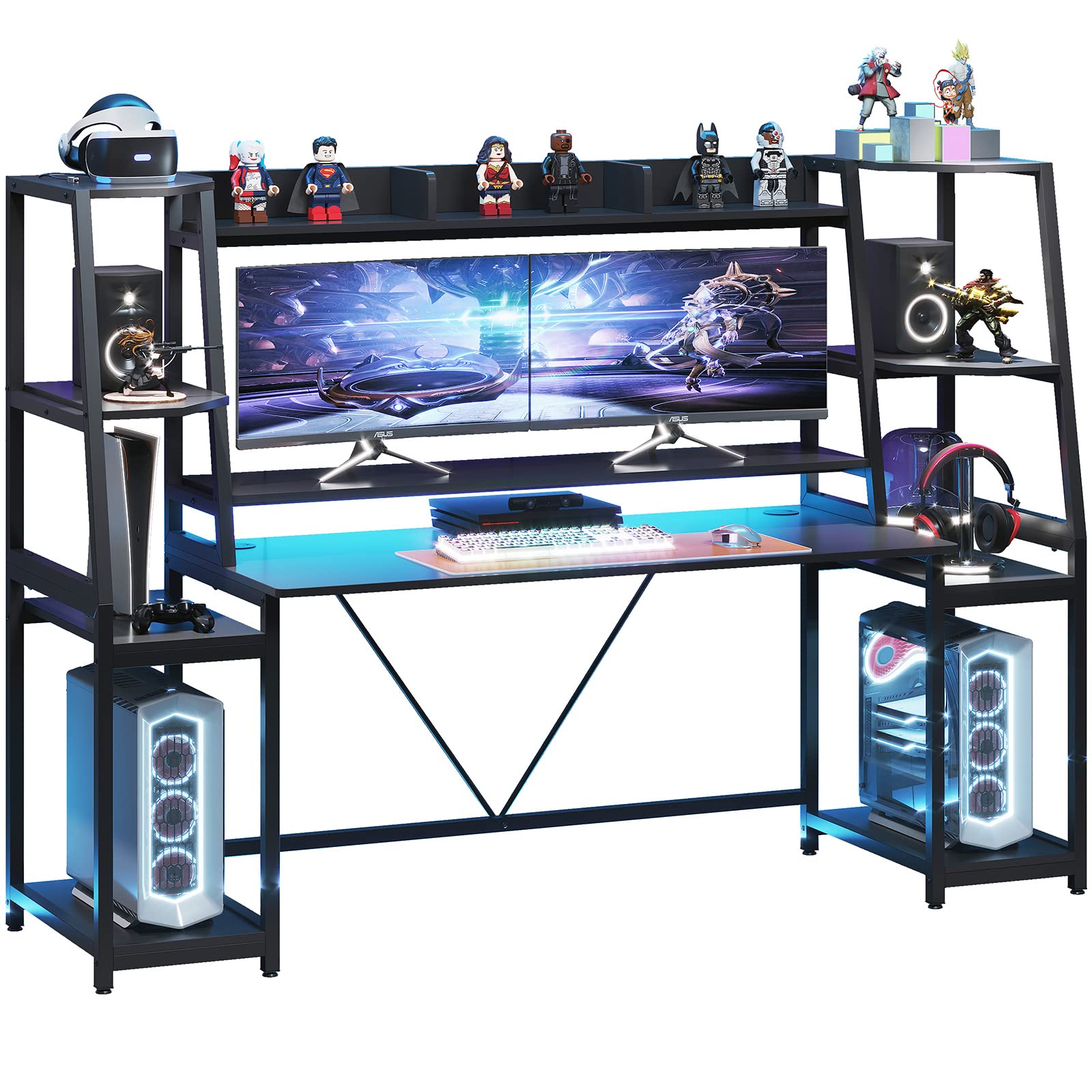 SEDETA Gaming Desk 78.8'' wit...B0B3WYB5P7 | Encarguelo.com