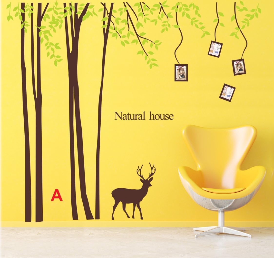 Amazon BDECOLL Large Family Tree With Deer Family Photo Tree Wall amazon-bdecoll-large-family-tree-with-deer-family-photo-tree-wall