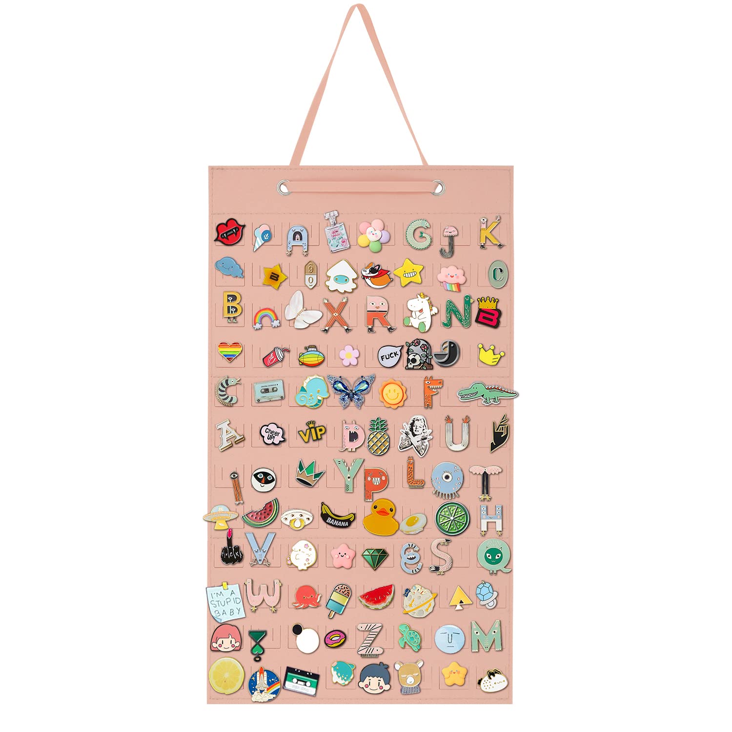 Amazon.com: XPINYT Pin Board Organizer (Rectangular, Pink A) - Holds up ...