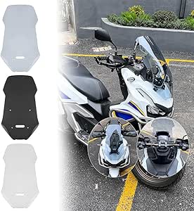 Amazon.com: Double Bubble Windscreen Windshield for H-onda ADV150 ADV ...