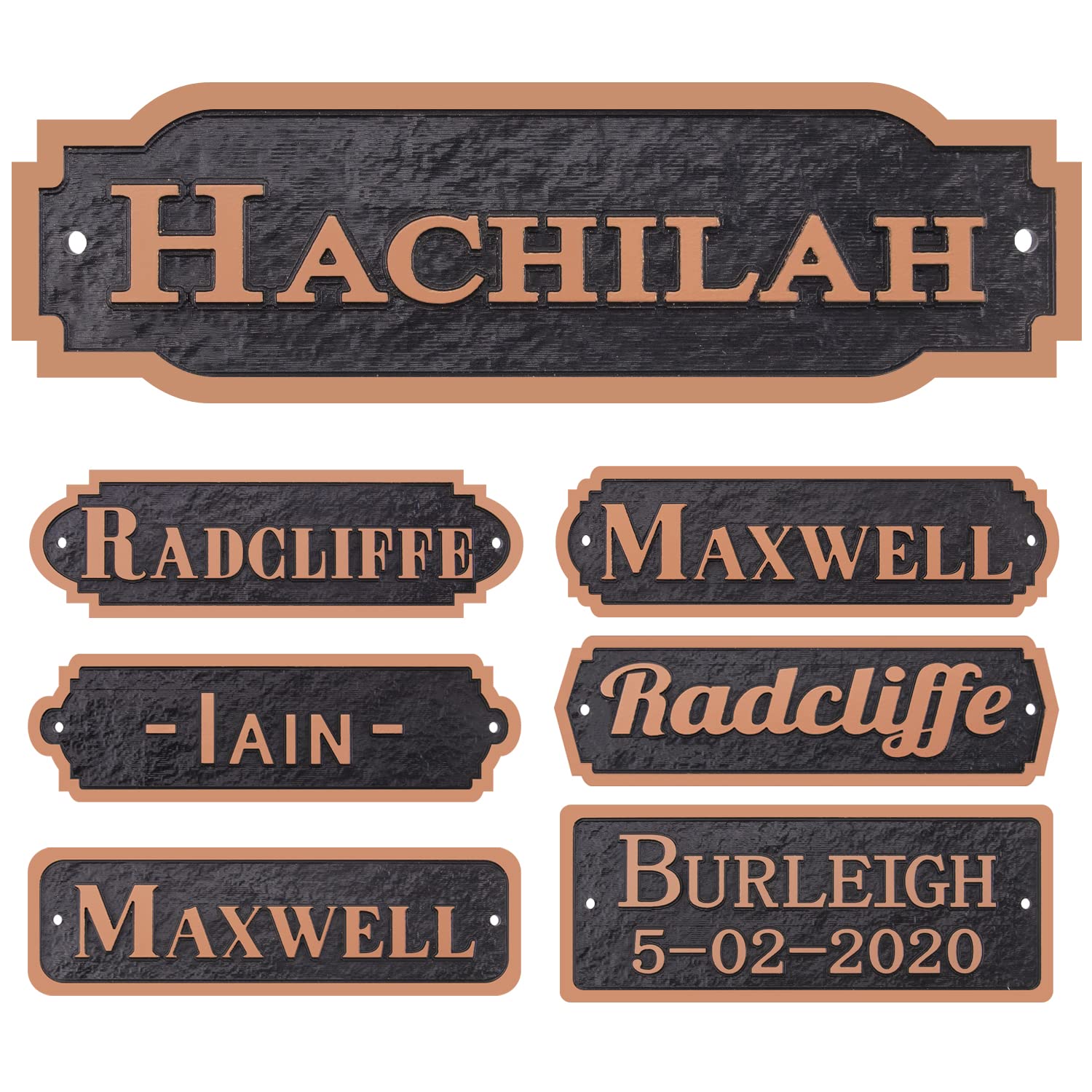 Amazon.com: Acrylic Horse Stall Name Plate, 2.4" x 8" Personalized ...