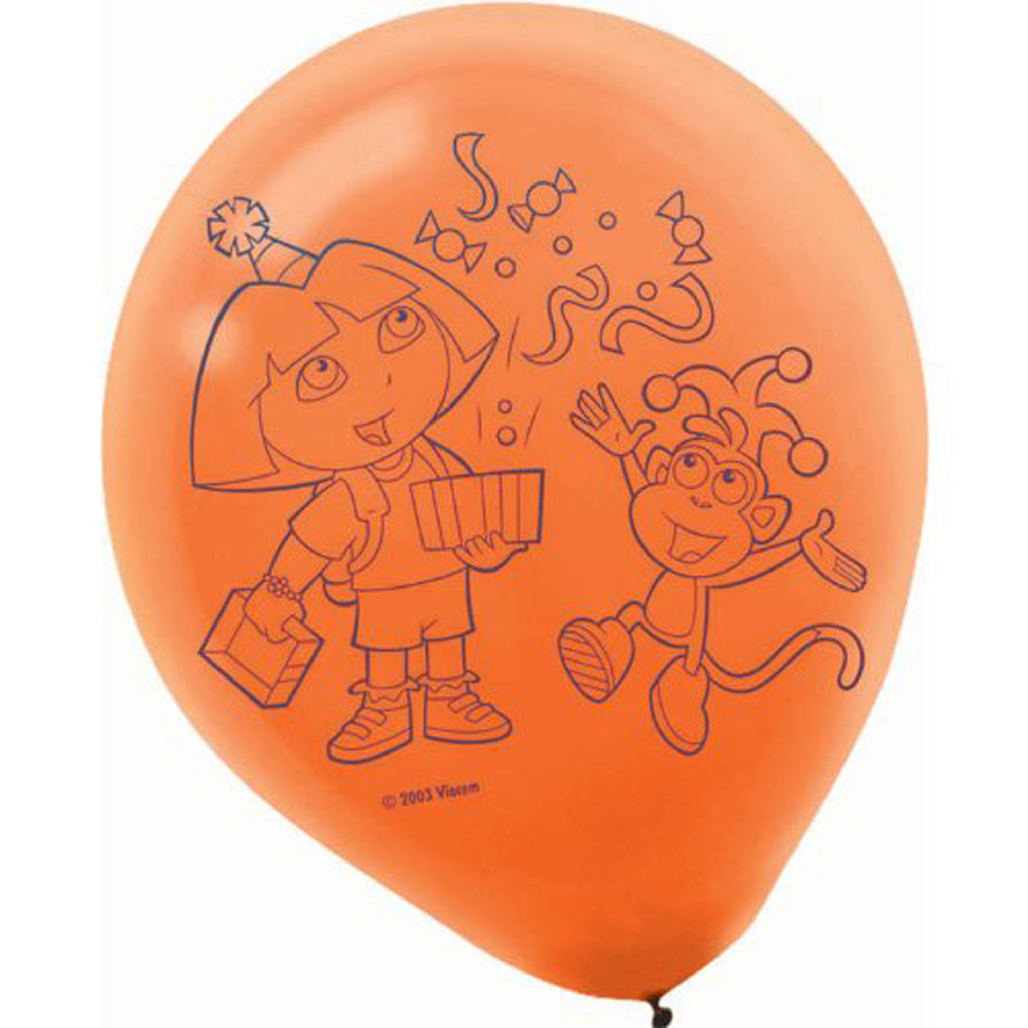 Buy Dora The Explorer Latex Balloons 6ct Online at desertcartINDIA