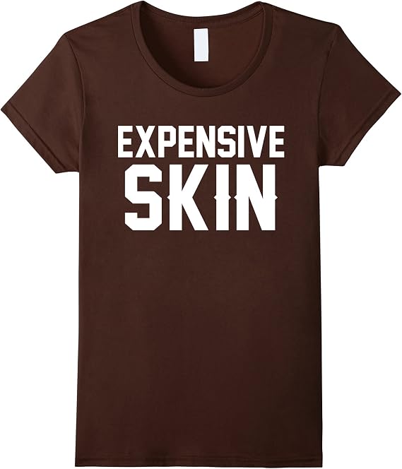 Women's Expensive Skin T Shirt XL Brown : Amazon.ca: Clothing, Shoes ...