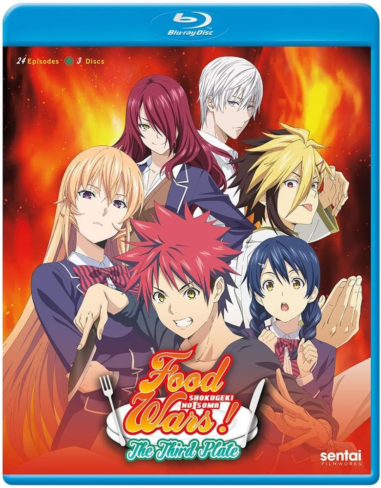Food Wars! Third Plate [Blu-ray]: Amazon.co.uk: DVD & Blu-ray