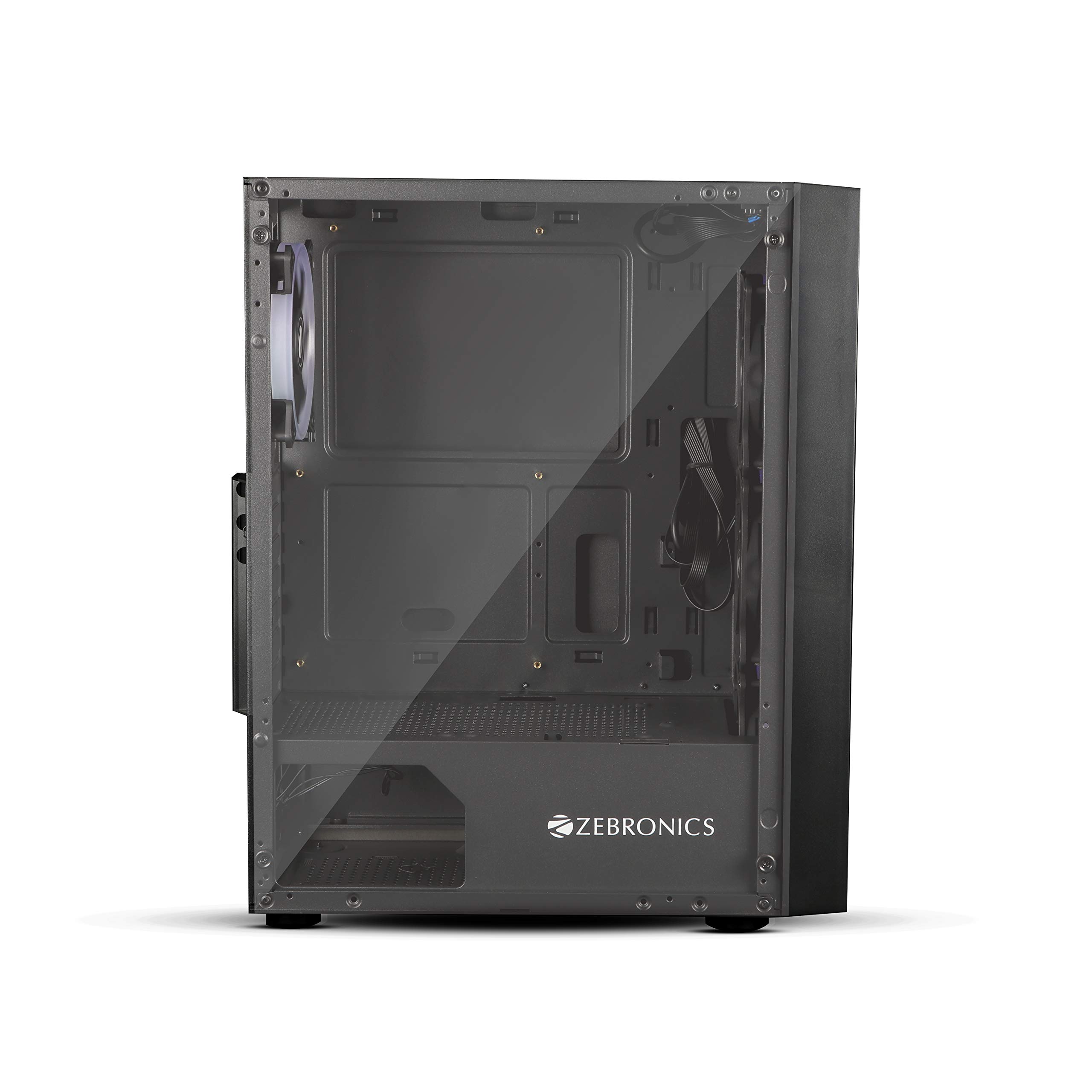 Buy ZEBRONICS Zeb-Ivar Premium Gaming Cabinet with ATX/mATX Motherboard ...