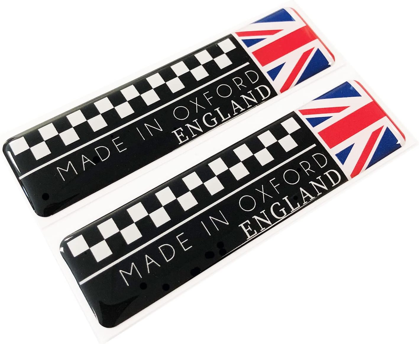 Made In Oxford 3D Domed Gel Decal Sticker Badges Emblems Fits Mini ...